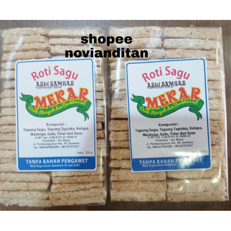 Jual ROTI SAGU MEKAR ASLI KHAS SAMBAS KALIMANTAN BARAT | Shopee Indonesia