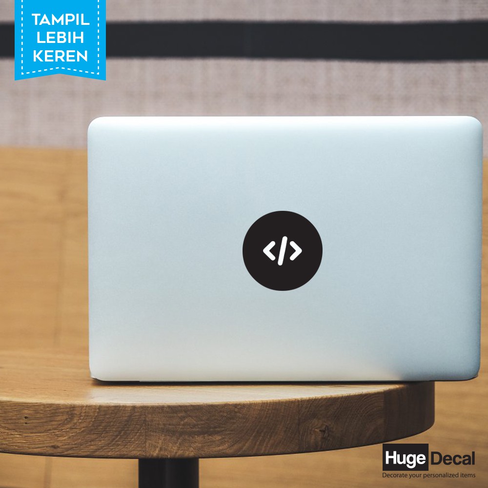 Jual Decal Sticker Macbook Decal Stiker Laptop Apple - Code Logo ...