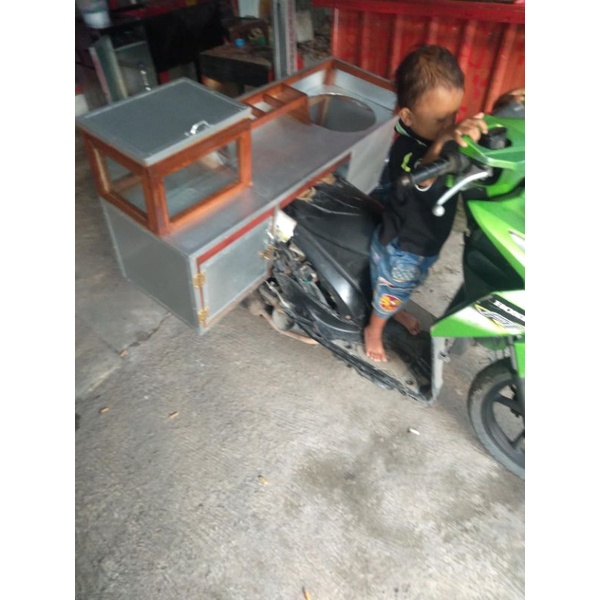 Jual Grobak motor,rombong motor,Grobak pentol,rombong siomay.. | Shopee ...