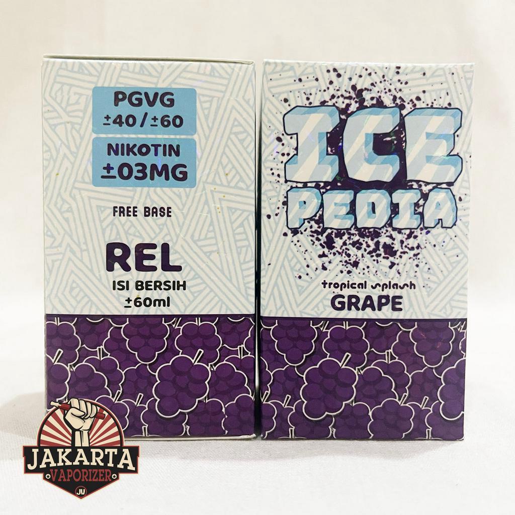 Jual ICE PEDIA GRAPE 60ML 3MG ICEPEDIA BY MAJAPAHIT | Shopee Indonesia