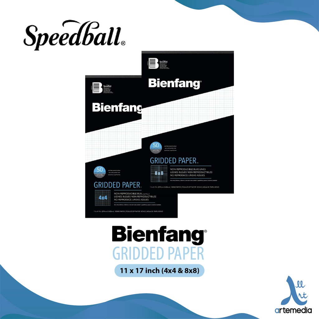 Jual Speedball Bienfang 11x17 inch Grid Paper Pad | Shopee Indonesia