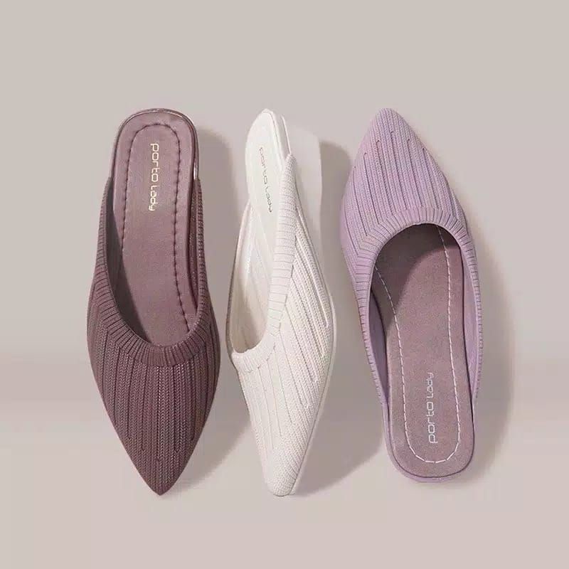 Jual Sendal Wanita Wedges Selop Karet Jelly Wedges Porto Lady DTA ...