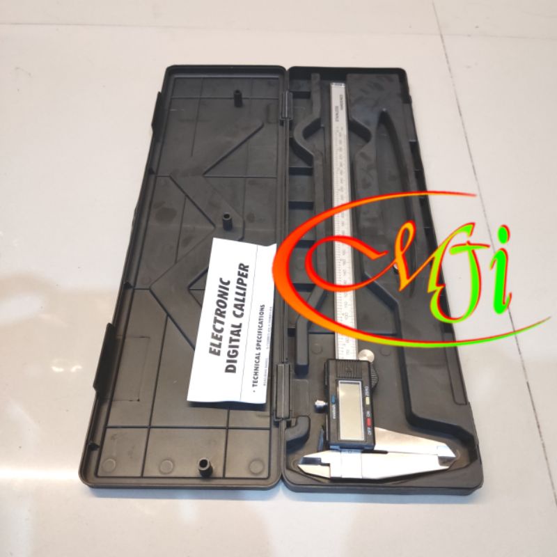 Jual Digital Caliper 300mm 12" inch Jangka Sorong Stainless Steel Vernier Sigmat 12 inch ...