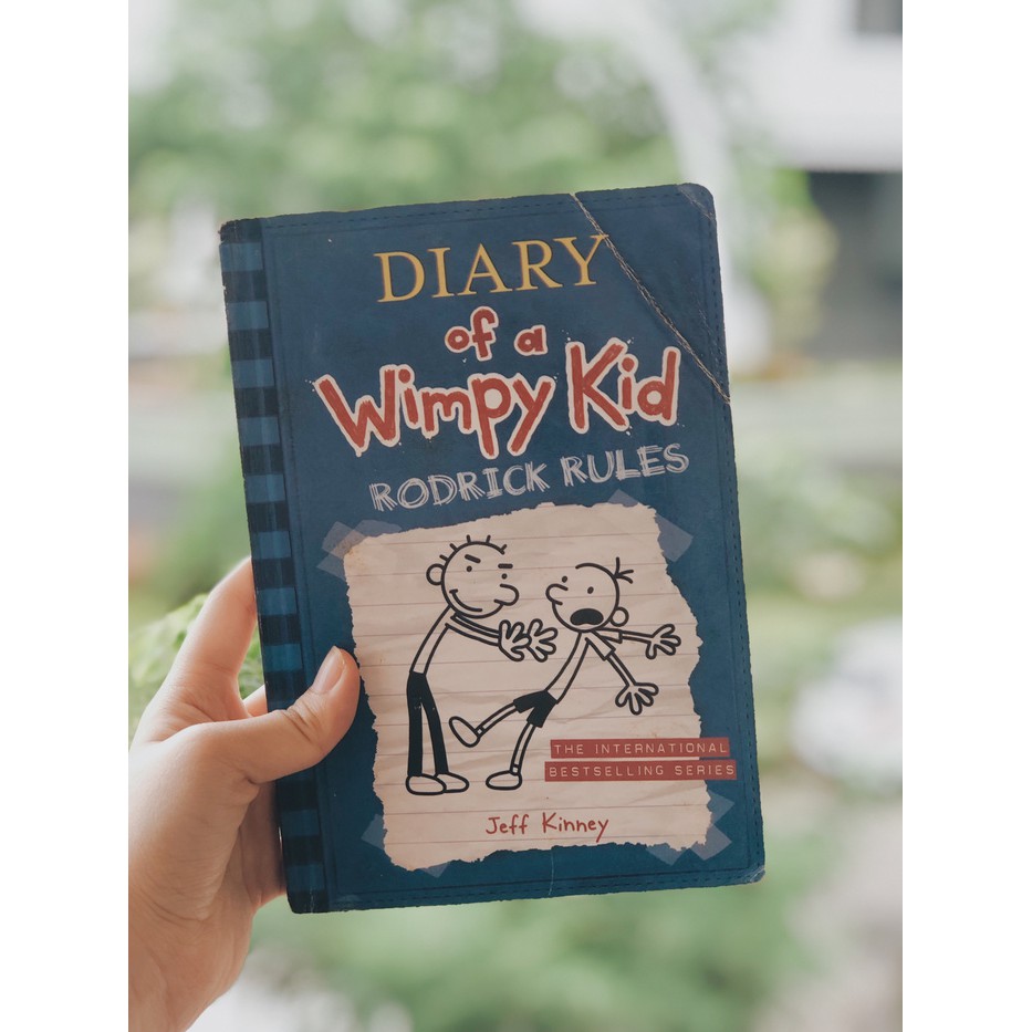 Jual BUKU NOVEL "DIARY OF A WIMPY KID RODRICK RULES" KARYA JEFF KINNEY ...