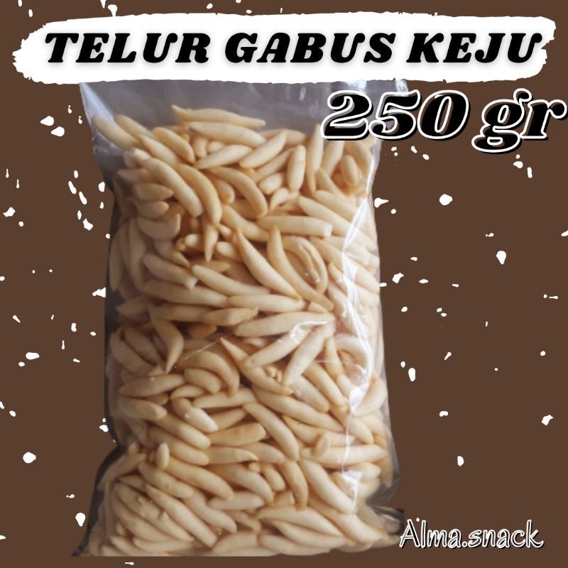 Jual 250 GRAM TELUR GABUS KEJU / CENDOL KEJU DD / SNACK KILOAN MURAH ...