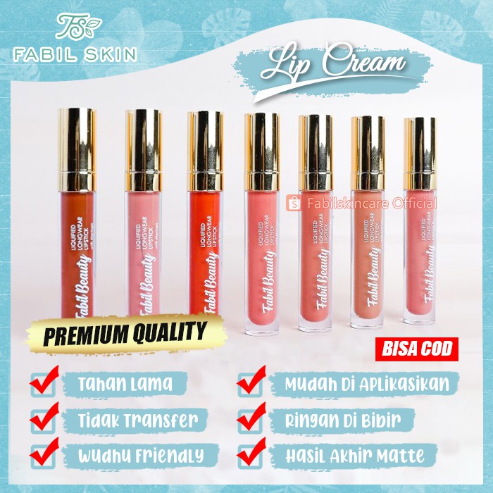 Jual Lip Cream Lipstik Lip Matte Tahan Lama Lipcream Lipstick Lipmatte ...