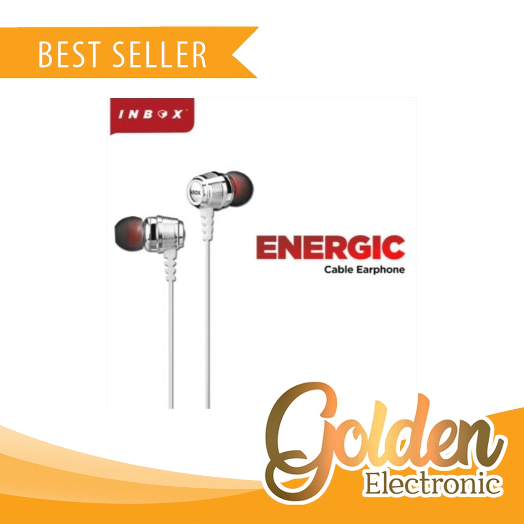 Jual INBOX ENERGIC Wired MEGA BASS HD Earphone Headset Handsfree ...