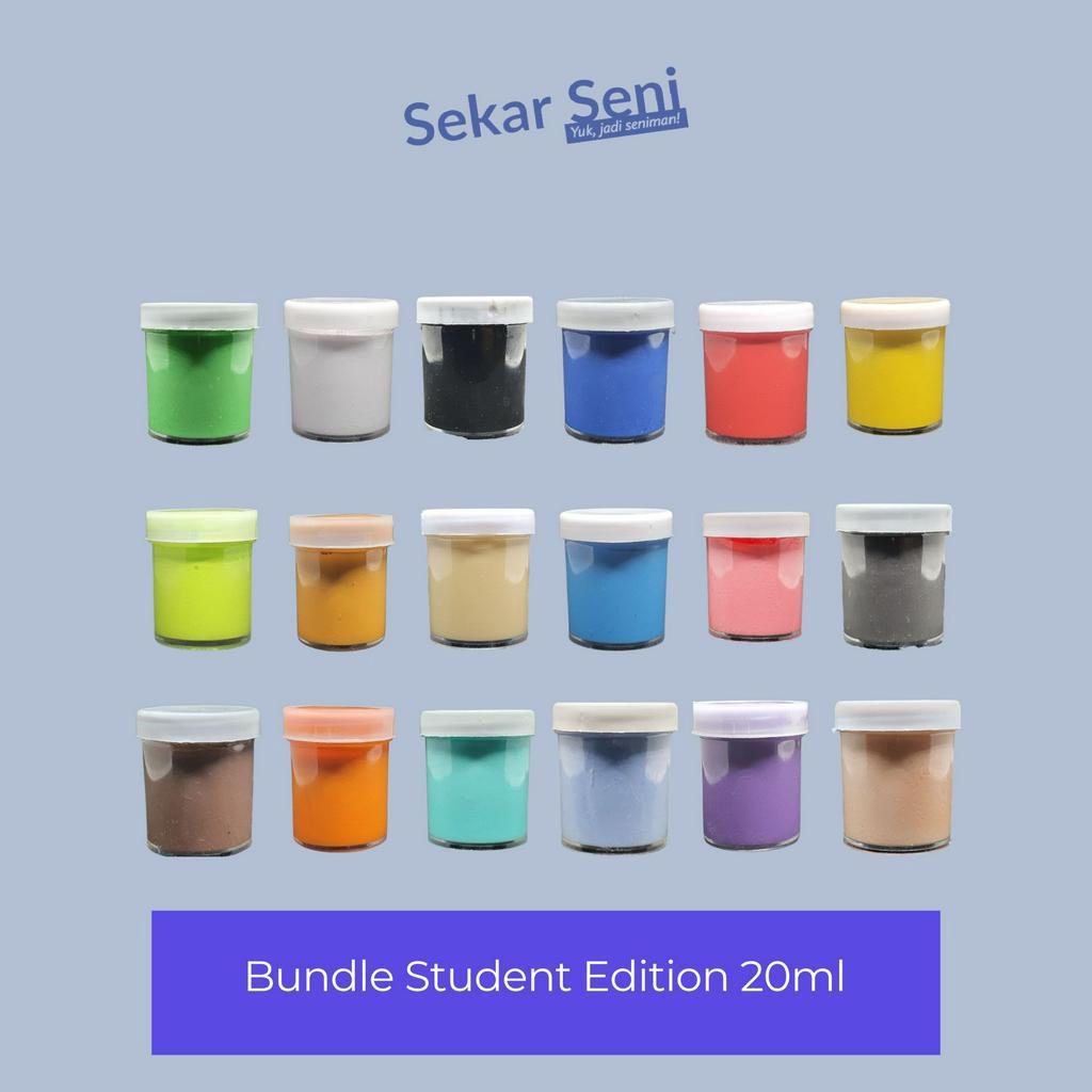 Jual Cat Akrilik Set Moritsu Acrylic Paint Student Edition 20ml ...