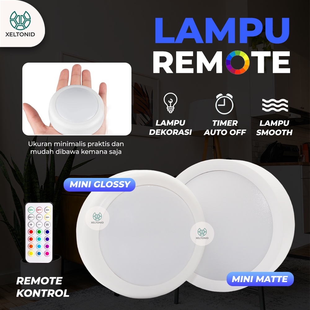 Jual Lampu Remote RGB Lampu LED Sensor Sentuh Lampu Dekorasi Dinding ...