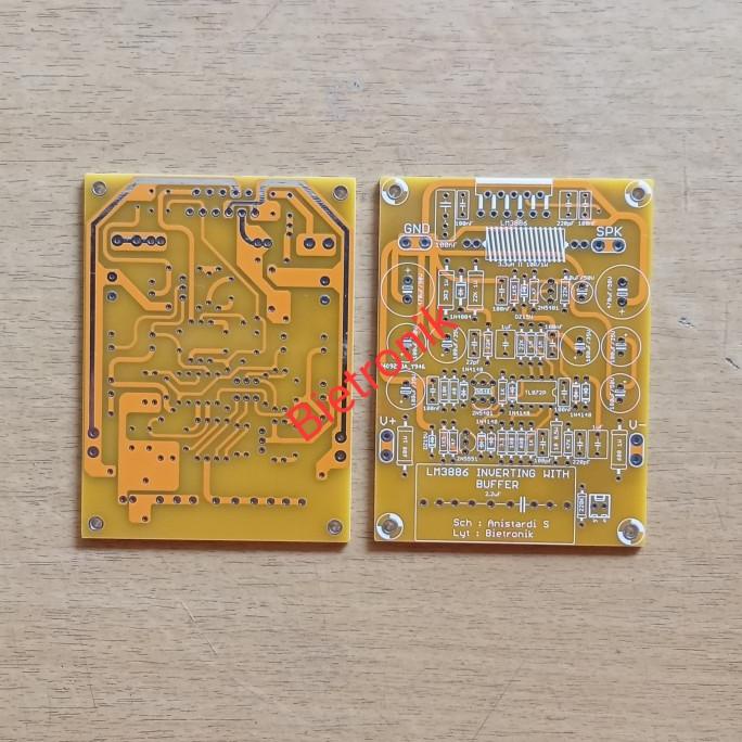 Jual "\"\"\"\] PCB LM3886 AMP Inverting Buffer Dauble layer Sch Anistardi | Shopee Indonesia