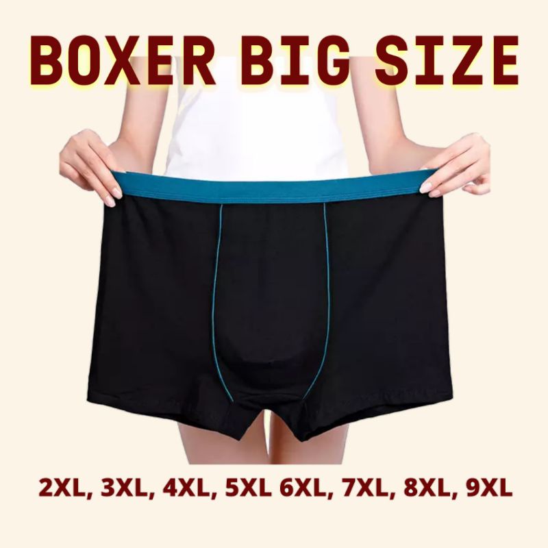 Jual Celana Dalam BOXER Jumbo (2XL, 3XL, 4XL, 5XL, 6Xl, 7XL, 8XL, 9XL) | Shopee Indonesia