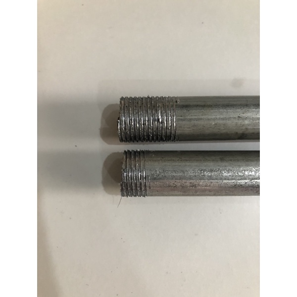 Jual Pipa besi air ledeng galvanis 75 cm meter neple drat 1/2 0.5 0,5 ...