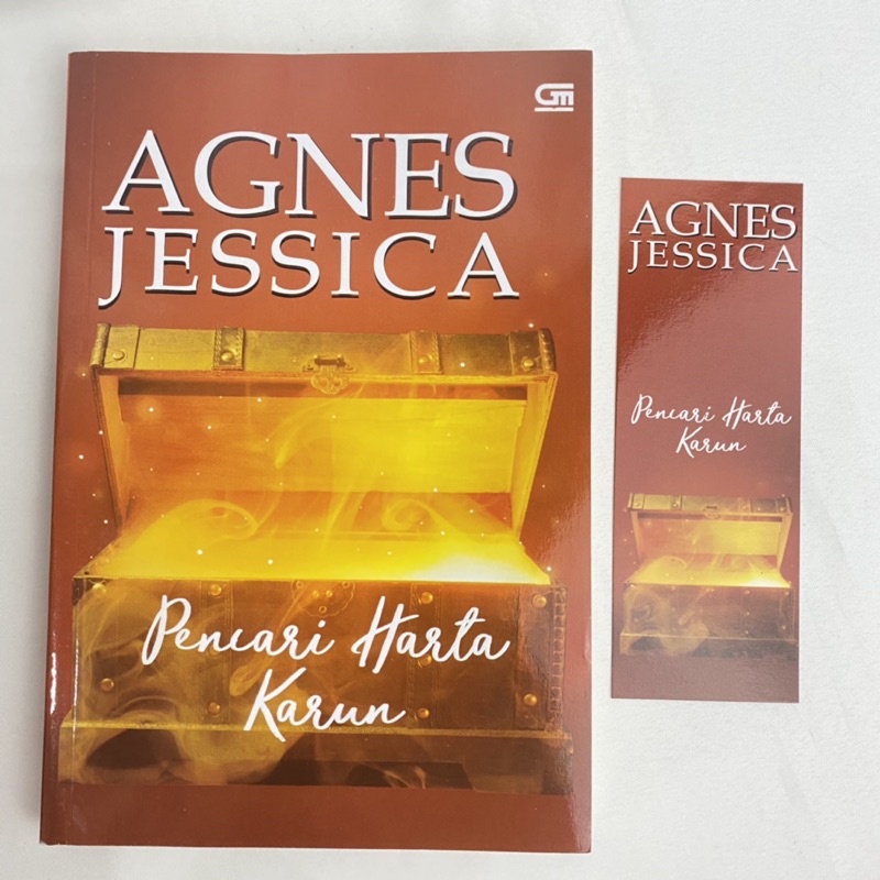 Jual Buku Novel Bekas - Agnes Jessica - Pencari Harta Karun | Shopee ...