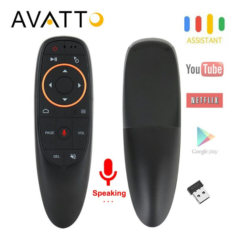 Jual Wireless Air Mouse 6 Axis Gyroscope 2.4GHz With Voice Control ...