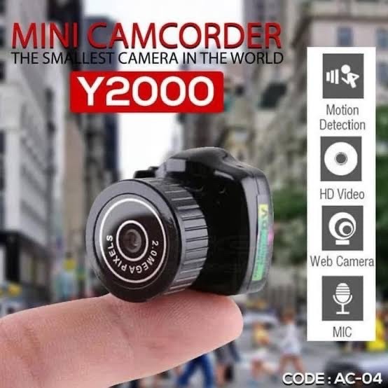 Jual Spy Camera Mini Y2000 - Kamera Pengintai Mini kamera kecil kamera ...