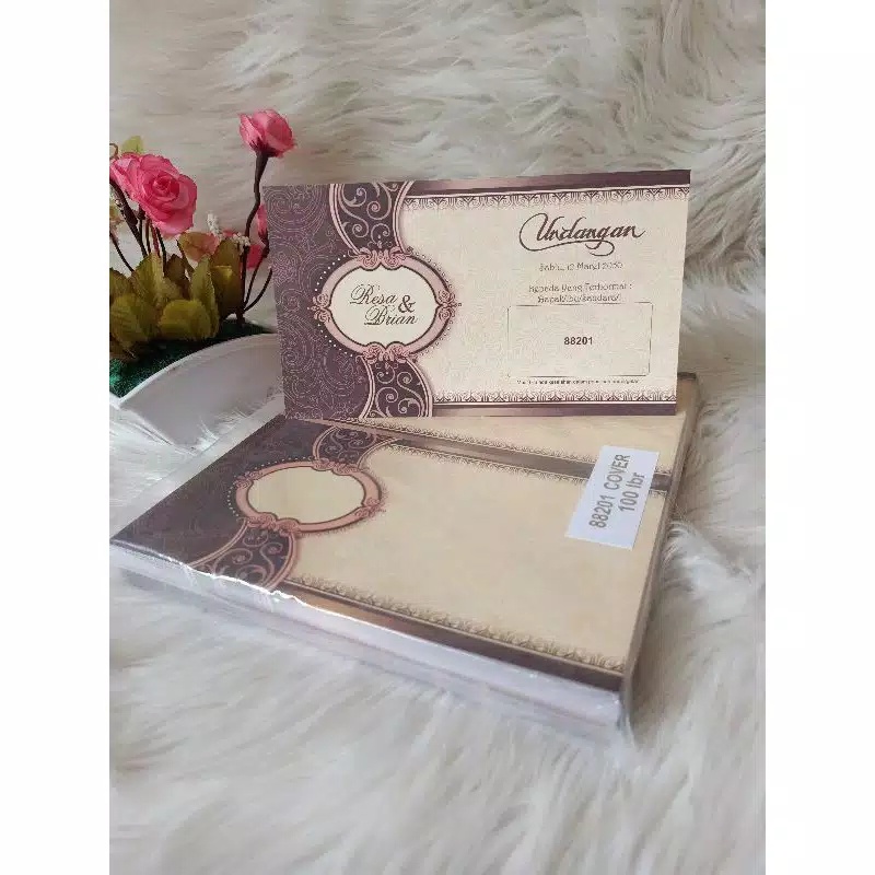 Jual ERBA 88201 Blangko Undangan KOSONGAN, Undangan Pernikahan Murah ...