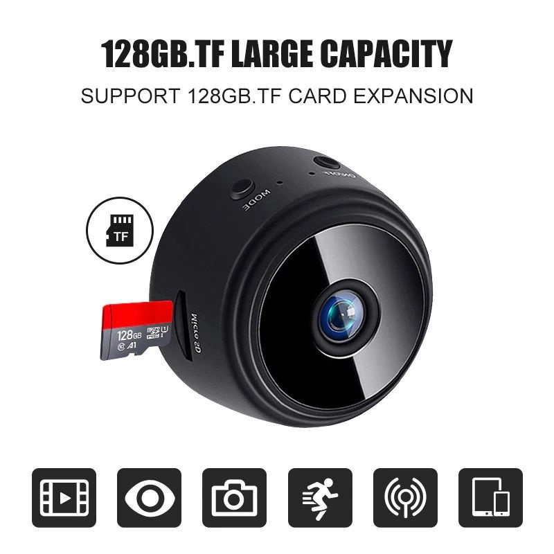 Jual Camera Wifi Wireless Mini A9 Hd 1080P Micro Kamera Kecil Smart Ip ...