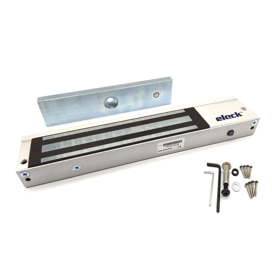 Jual ELOCK|Magnetic Lock 1200lbs/545kg|Door Lock LED|w/ ZL Bracket|EM ...