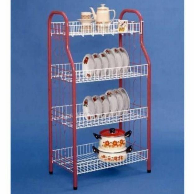 Jual RAK PIRING GELAS BESAR JUMBO JADUL LAMA 4 SUSUN TINGKAT BESI ...