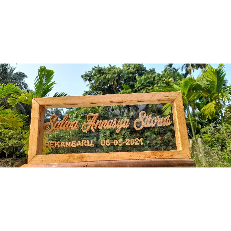 Jual Ukir Nama Kayu Keren/Wood Lettering | Shopee Indonesia