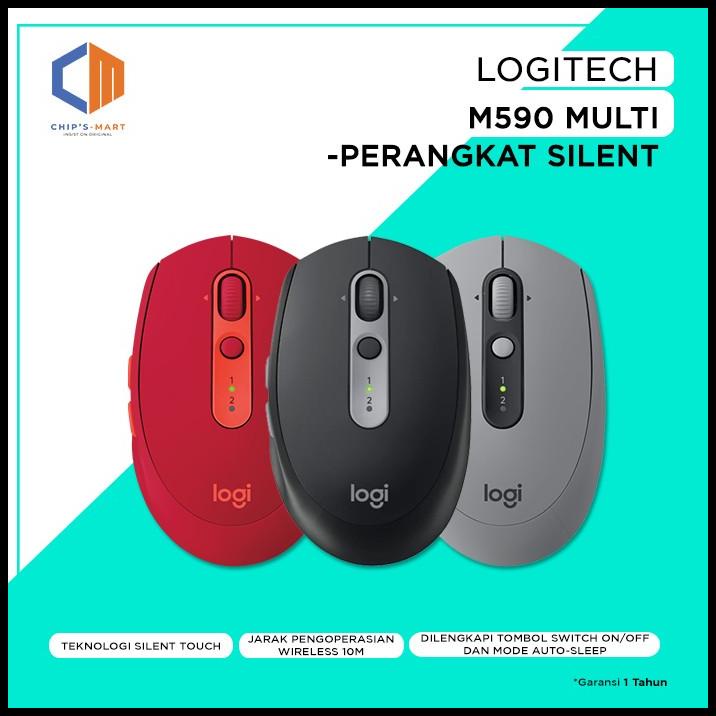 Jual Logitech Mouse M590 100% Original | Shopee Indonesia