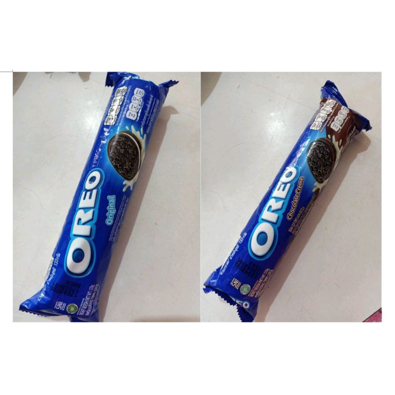 Jual Biskuit Oreo rasa coklat 133g / Biskuit Oreo rasa original 133g ...
