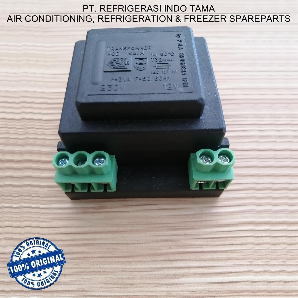 Jual TRANSFORMER TF3 230 / 12V DIGITAL THERMOSTAT DIXELL / TRAVO - TRAFO | Shopee Indonesia