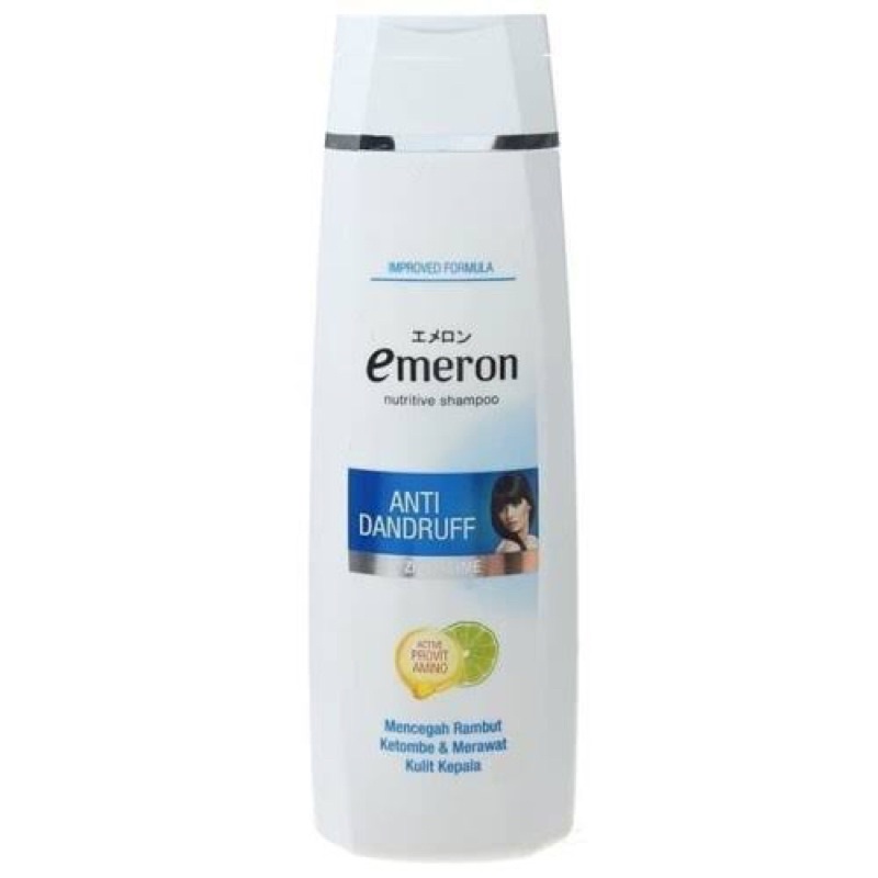 Jual Emeron shampoo anti dandruff / black shine / soft & smooth ...