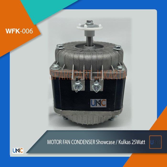 Jual MOTOR FAN CONDENSER/Kipas Kondensor Tembaga Showcase 25Watt ...