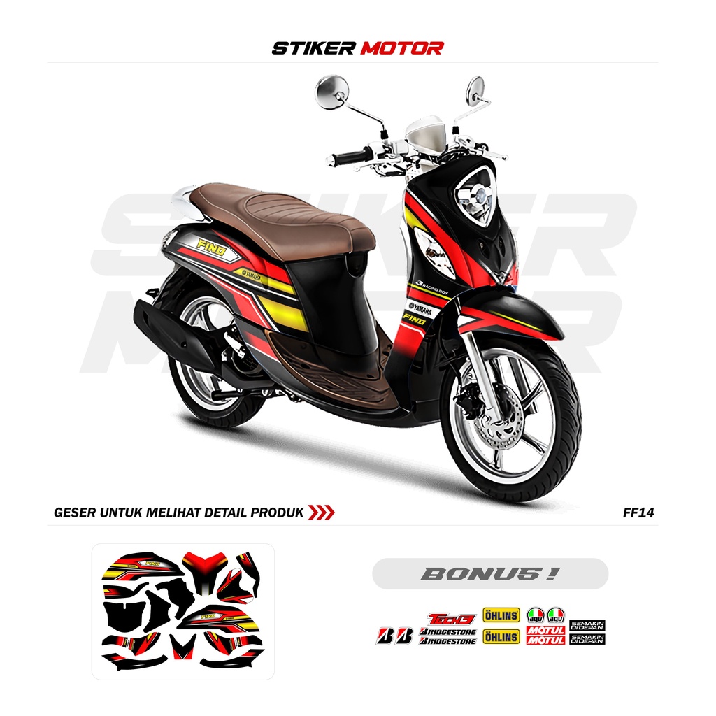 Jual DECAL FINO FULLBODY FF14 GRAFIS KONSEP RESING STIKER FINO 125 NEW ...