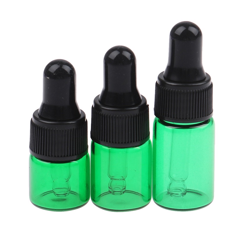 Jual BOTOL KACA PIPET WARNA 1ml 2ml 3ml / GLASS DROPPER BOTTLE PINK ...