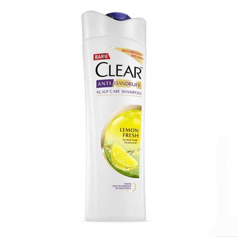 Jual Clear anti dandruff fresh cool lemon Shampoo 160 ml | Shampoo anti ...