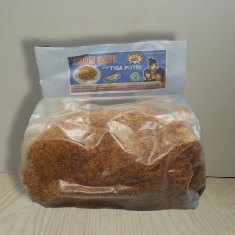 Jual Abon Sapi Cap Tiga Putri 1 kg | Shopee Indonesia