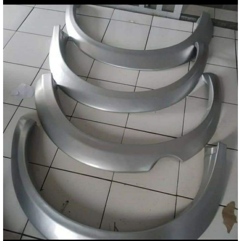 Jual over fender strada Triton Lama model ori warna abu metalik/greyy ...