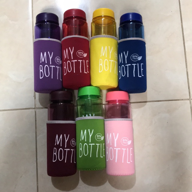 Jual Botol Minuman / My Bottle Warna Warni / Botol Minum | Shopee Indonesia