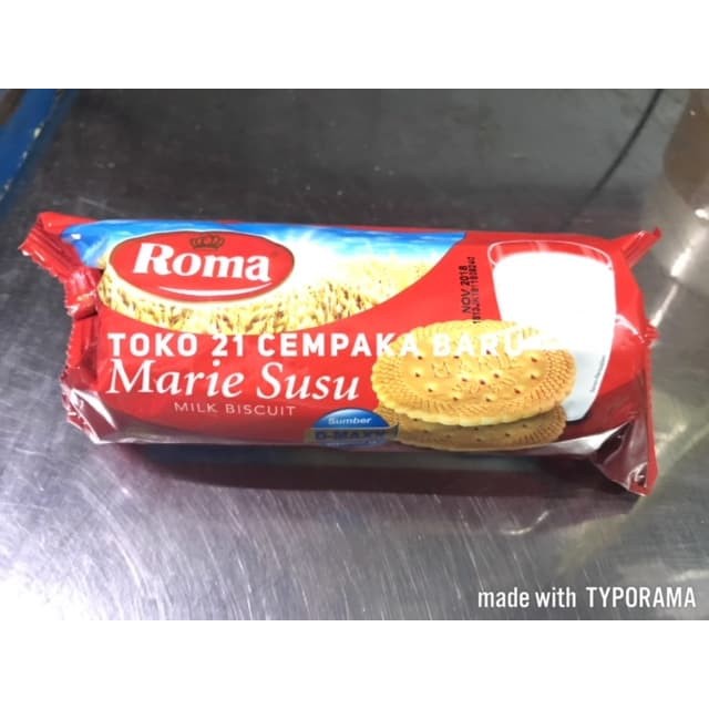 Jual Roma Marie Susu Milk Biscuit 115 gram | Biskuit Mayora 115g Murah ...