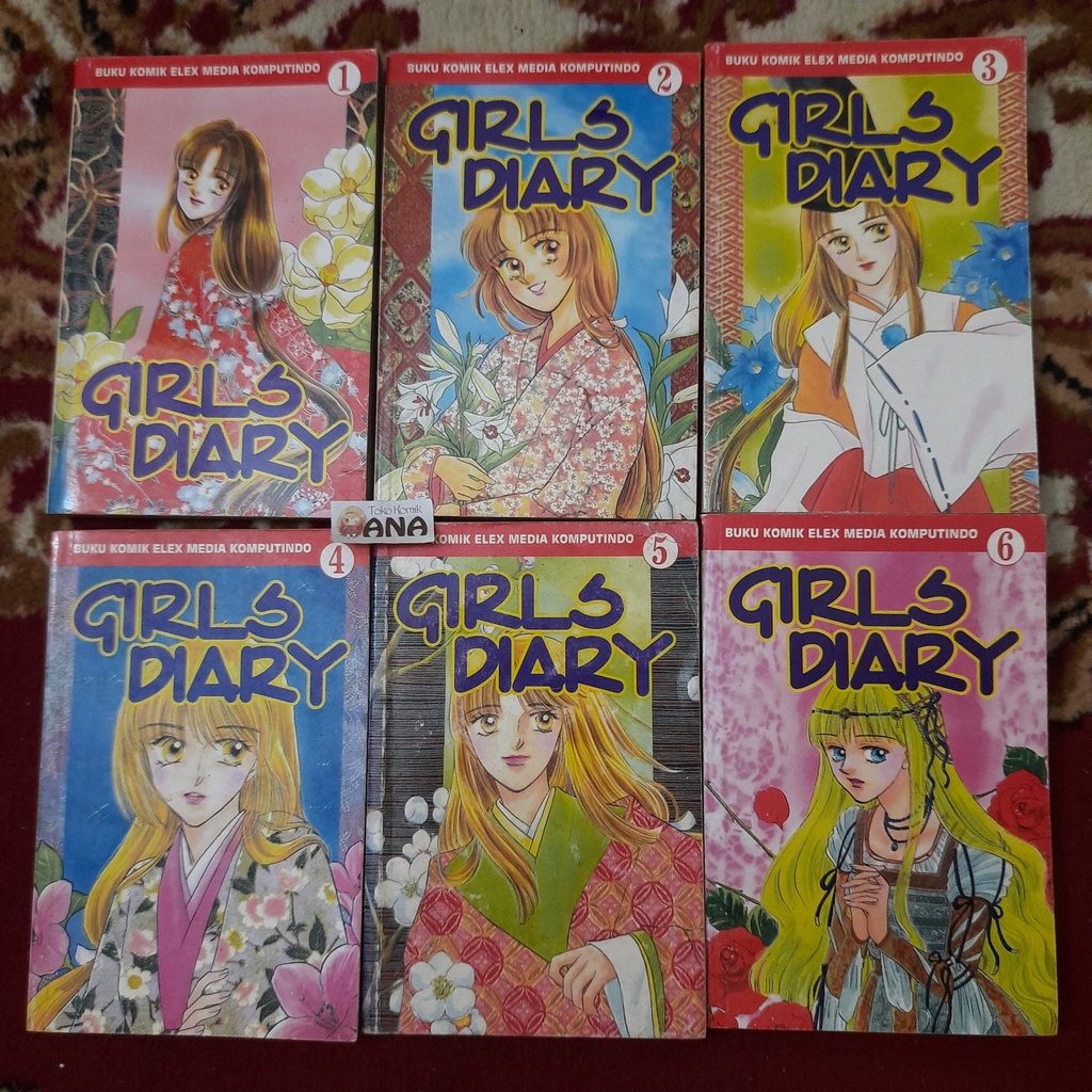 Jual Komik SET Girls Diary 1-6 Tamat (Yumi Kayama) | Shopee Indonesia