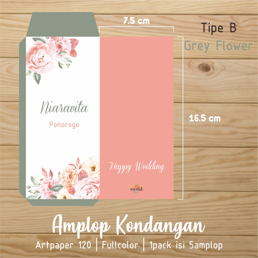 Jual Amplop Kondangan | Amplop Nikahan | Wedding Card | Shopee Indonesia