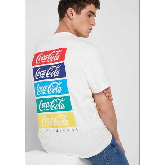 Jual Kaos Tommy Jeans x Coca Cola Backprint Logo ( Collabs ) | Shopee ...