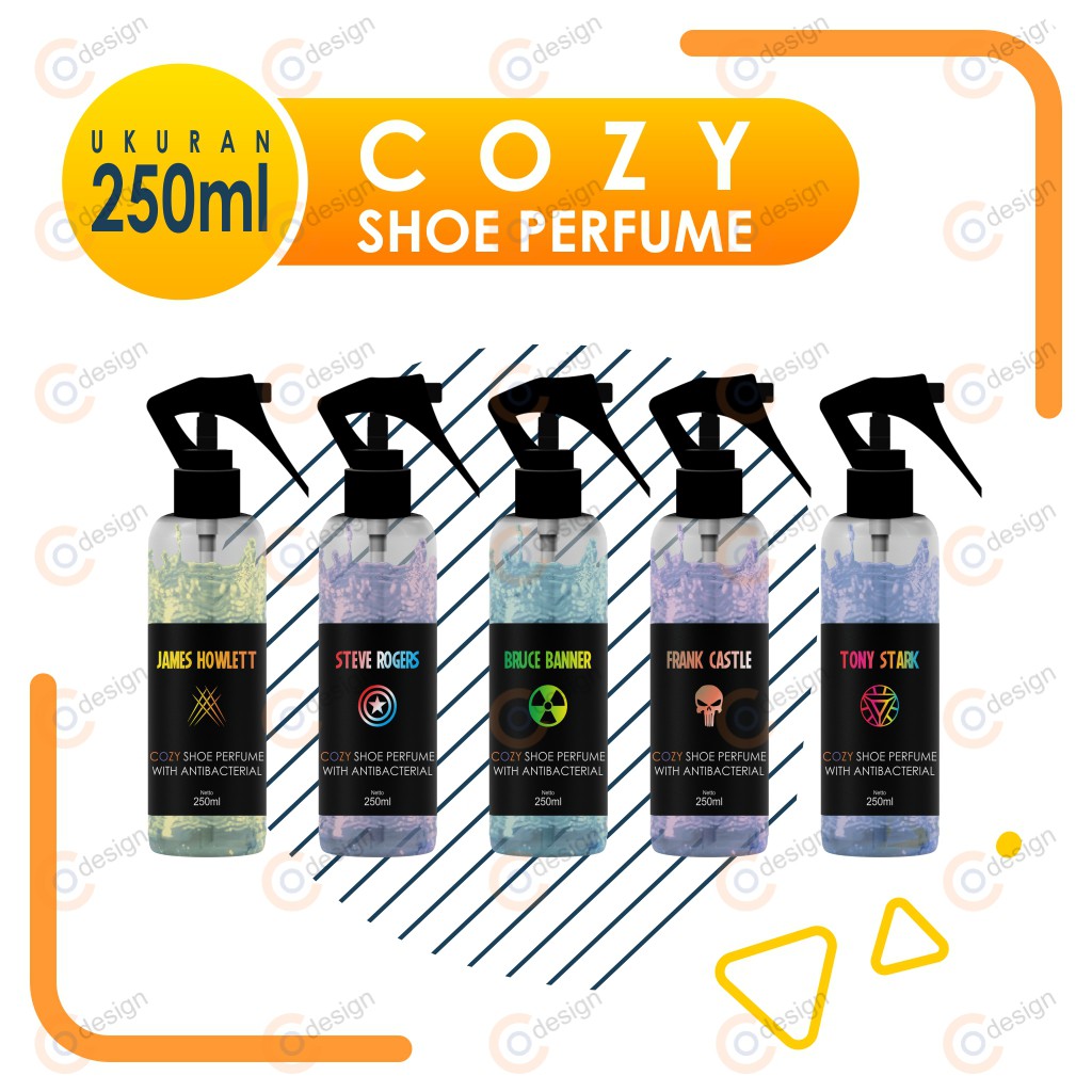 Jual Parfum Sepatu COZY Shoe Perfume with Antibacterial 250ml ...