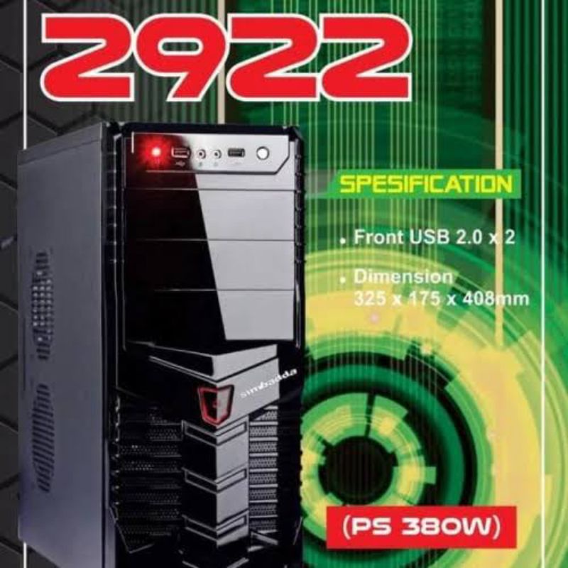 Jual Casing CPU Simbadda 2922 | Shopee Indonesia