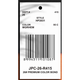 Jual [BAYAR DI TEMPAT] [100pcs] Hang Tag Hangtag Barcode Label Import ...