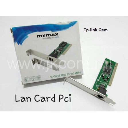 Jual Lan Card / Ethernet Card 100Mbps Pci Besar Realtek baru | Shopee ...