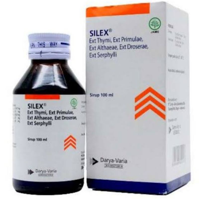 Jual silex syrup sirup syr 100ml 100 ml obat batuk herbal / botol ...