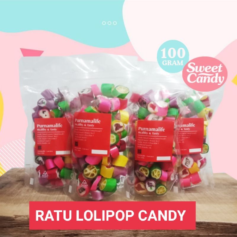 Jual PERMEN STICK CANDY | Permen buah | permen rol candy 100 Gr ...