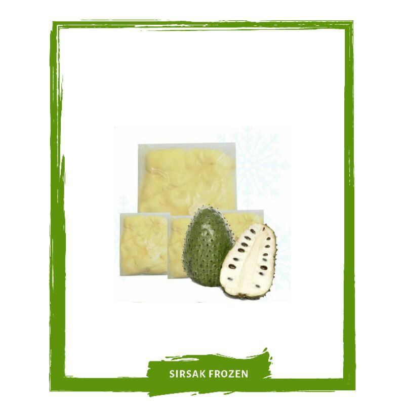 Jual Sirsak / Sirsat Frozen Makanan Frozen On Mallahrizwa | Shopee ...