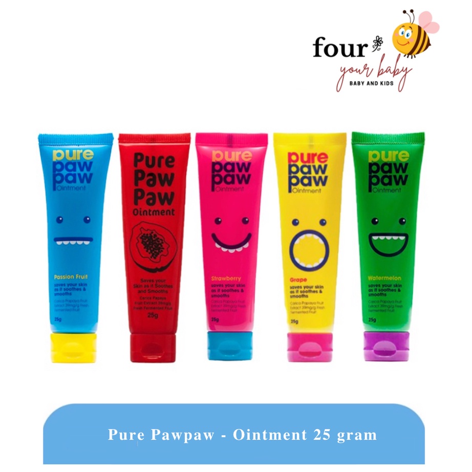 Jual Pure Paw Paw Ointment Salep Lip Balm Barrier Cream 25gr | Shopee ...