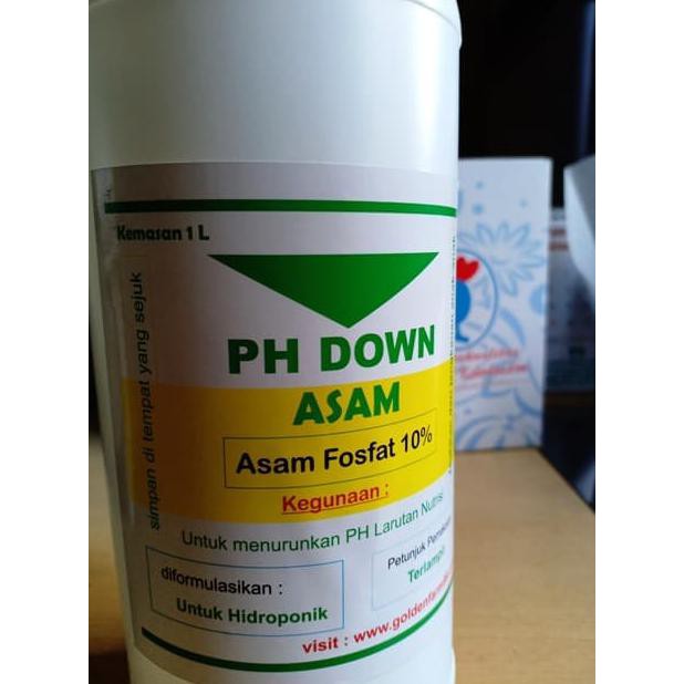Jual STOCK READY JUAL PH DOWN KEMASAN 1 LITER DIFORMULASIKAN KUSUS UNTUK HIDROPONIK | Shopee ...