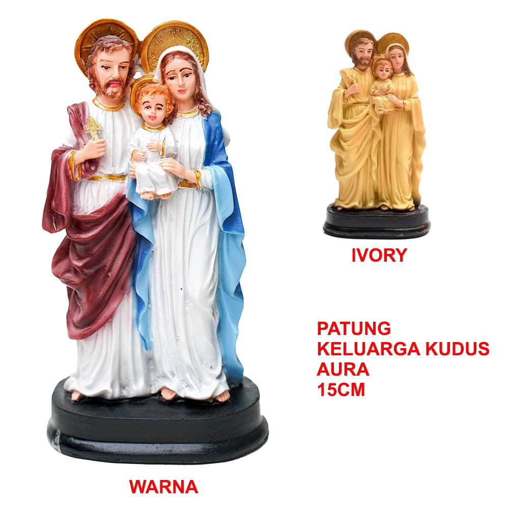 Jual Patung Keluarga Kudus Aura Ivory 15cm - Patung Rohani - Patung ...