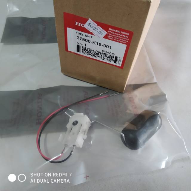 Jual Fuel Unit 37800-K16-901 Pelampung Amper Meter Bensin Honda Beat FI ...
